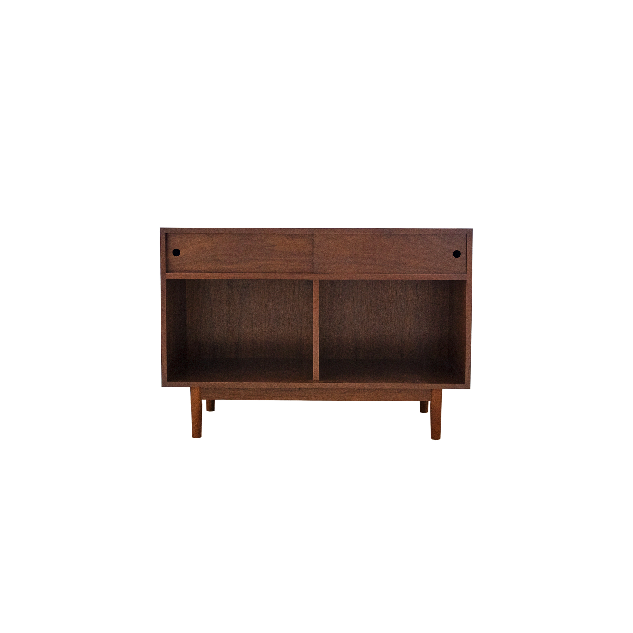 1 x 2 Component Record Storage Cabinet | Audio Component Shelving ...
