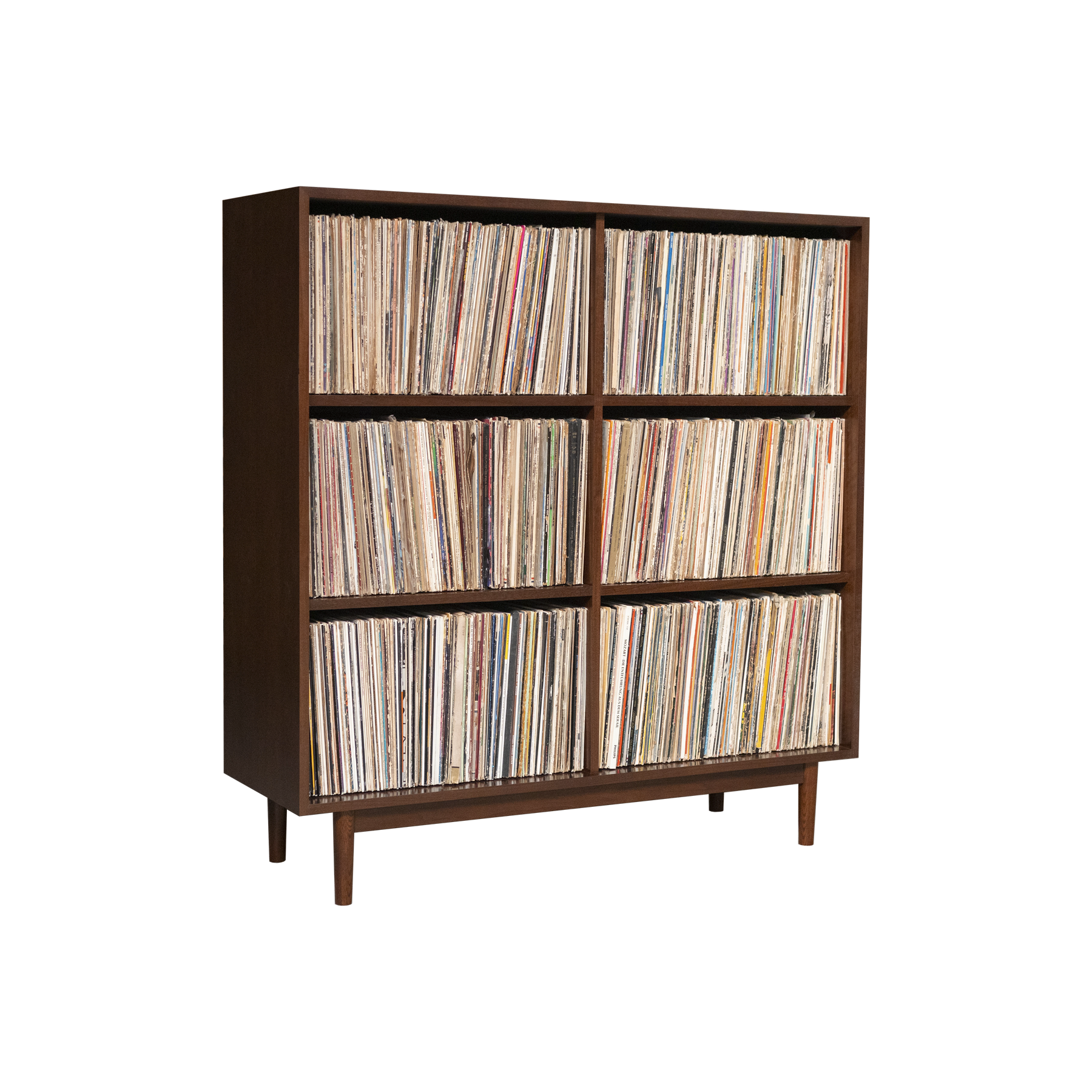 3 x 2 Record Storage Cabinet - Large Capacity Vinyl Storage ...