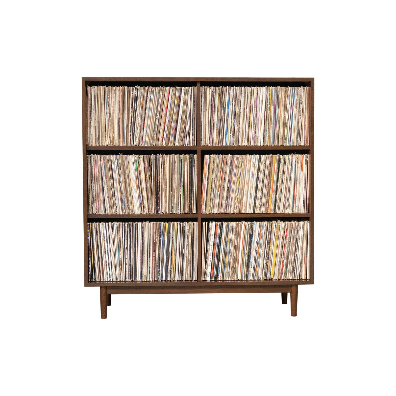 3 x 2 Record Storage Cabinet - Large Capacity Vinyl Storage ...