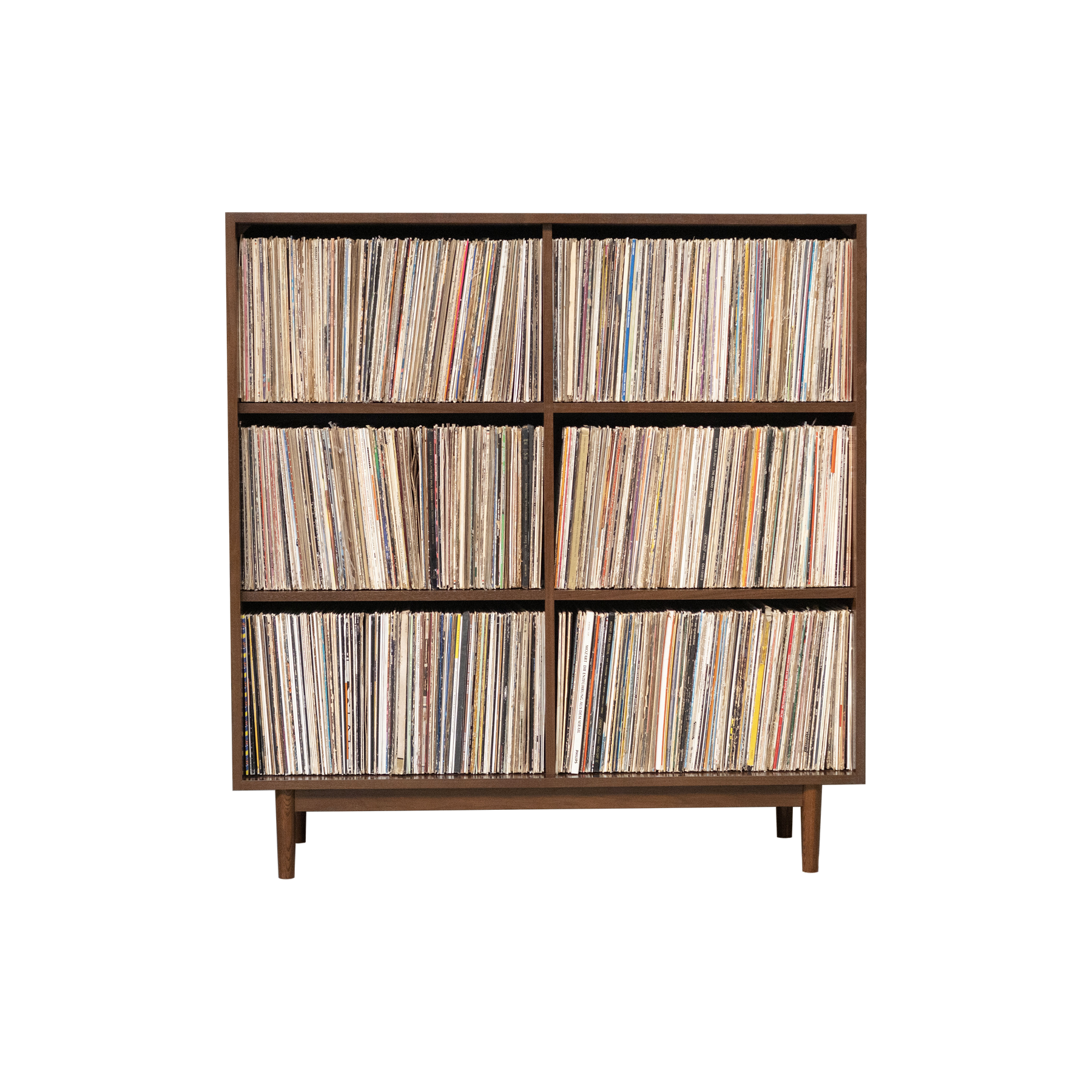 3 x 2 Record Storage Cabinet - Large Capacity Vinyl Storage | Department Home