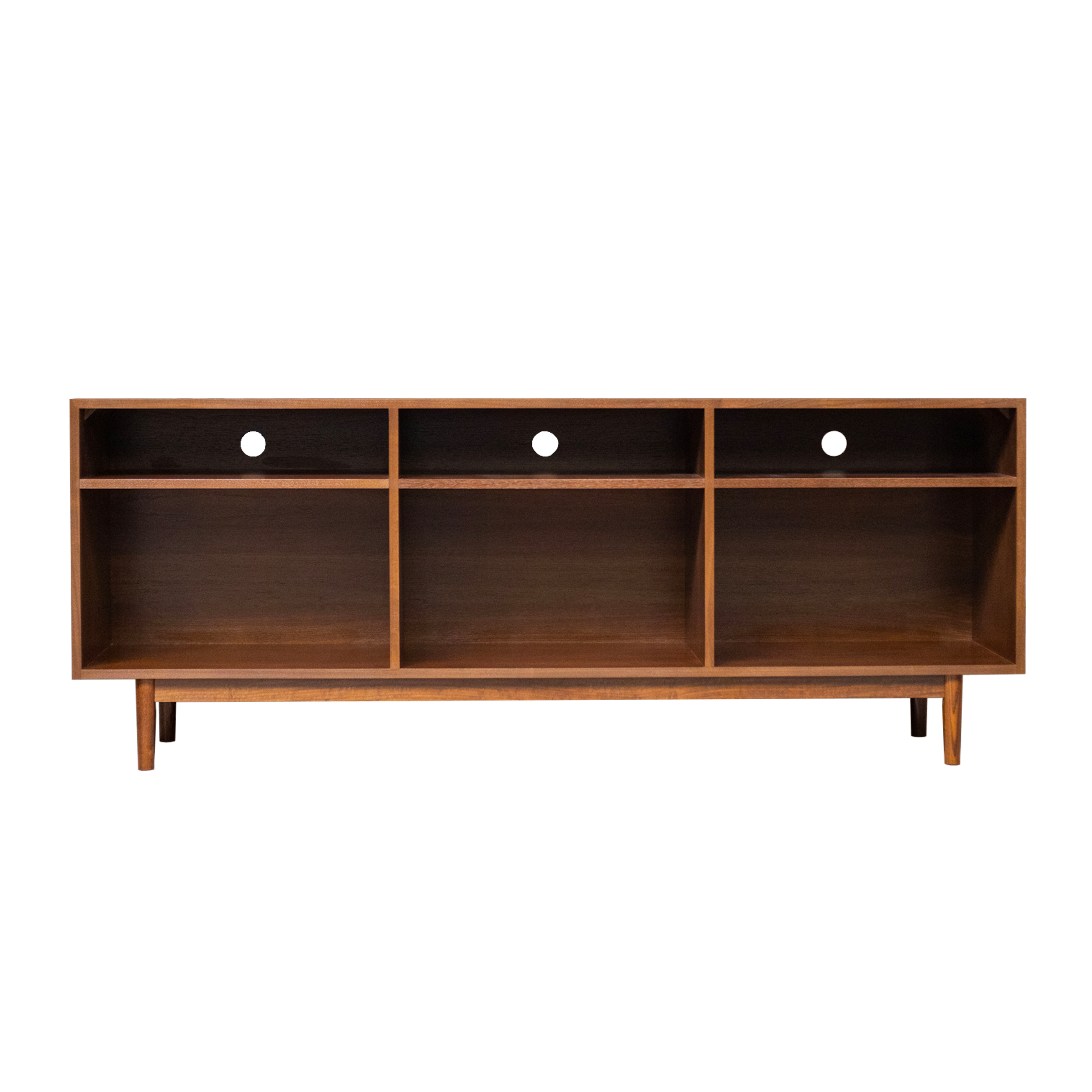 1 x 3 Component Record Storage Cabinet - Sleek Audio Gear Storage ...