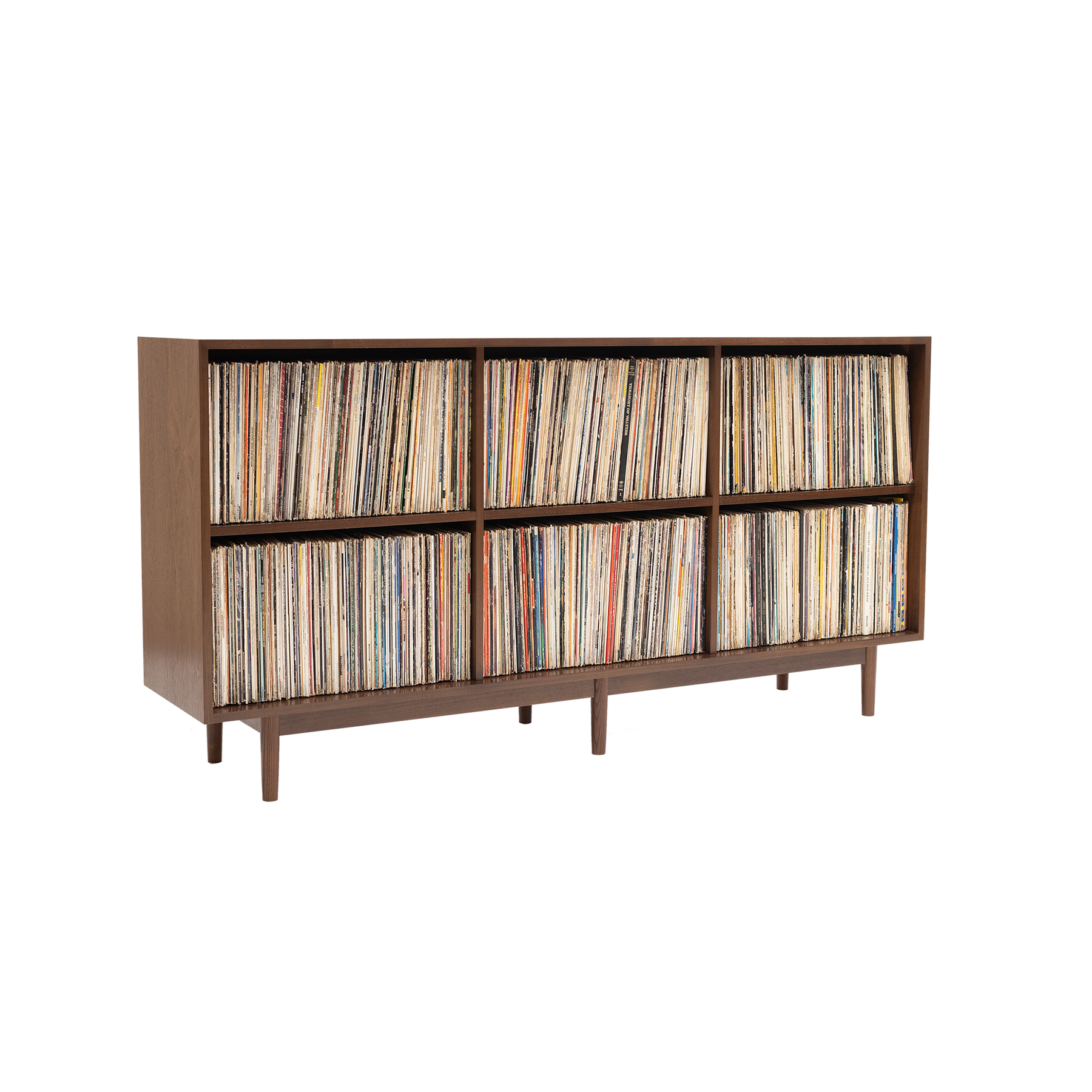 2 x 3 Record Storage Cabinet - Large Capacity Vinyl Storage ...