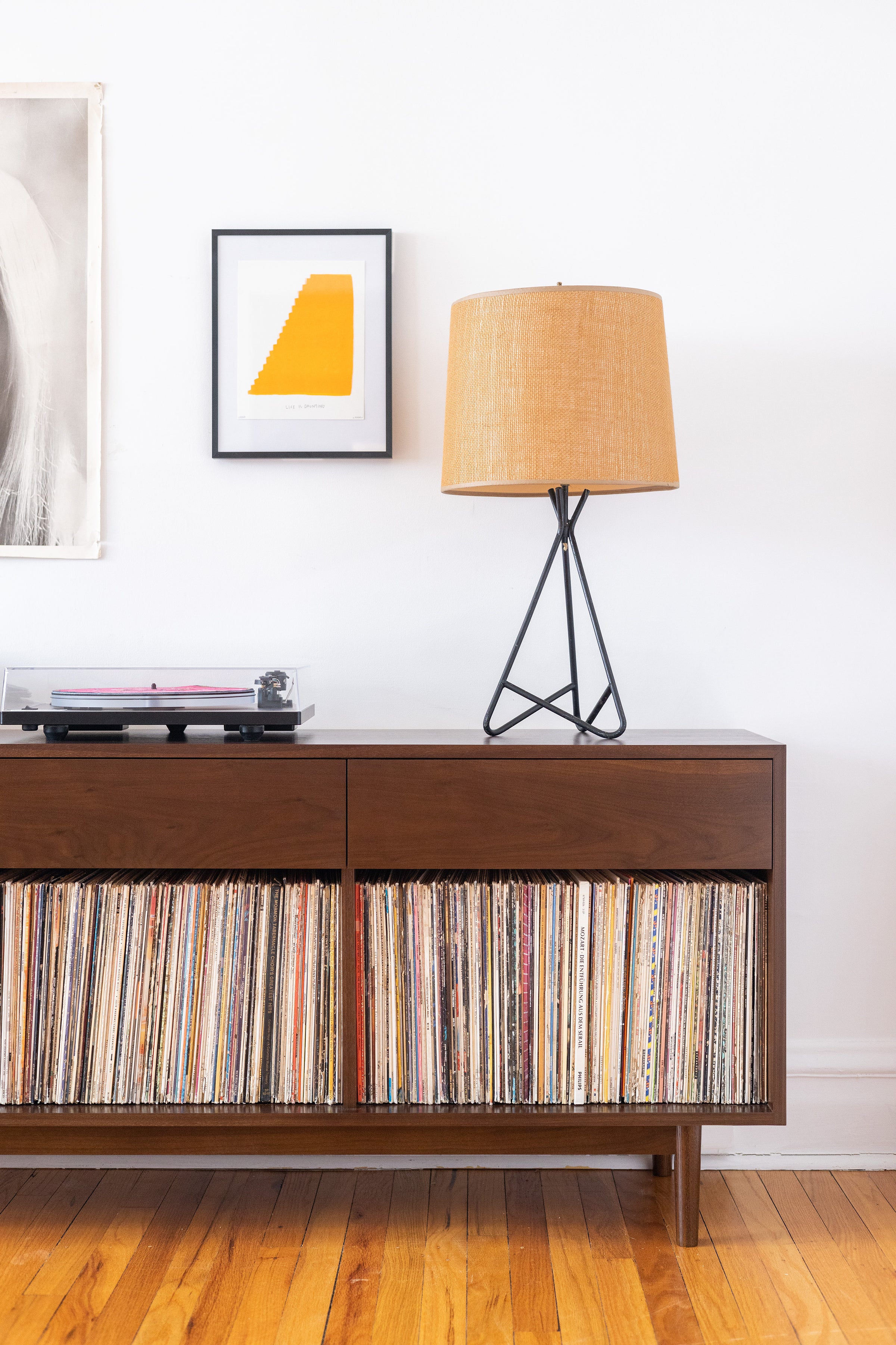 Handcrafted 1 x 3 Drawer Record Storage Cabinet | Soft Close Drawers ...